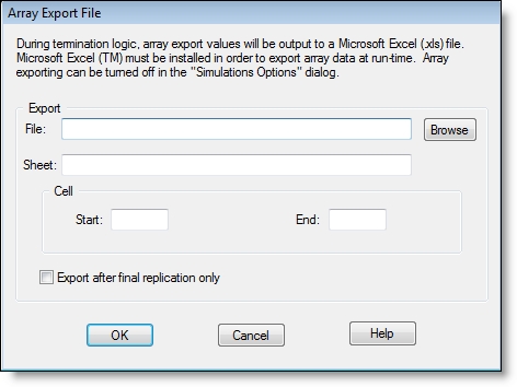 Export Arrays to Spreadsheets